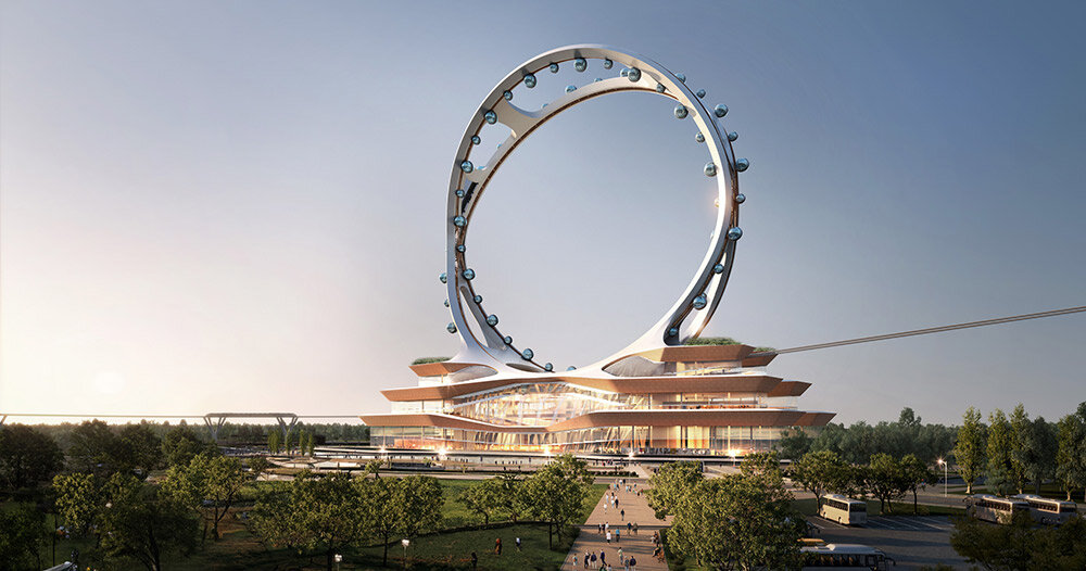 UNStudio to build world’s highest spokeless ferris wheel in seoul