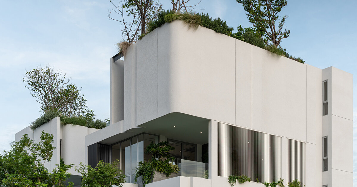 IDIN architects infuses pops of nature within urban living in bangkok