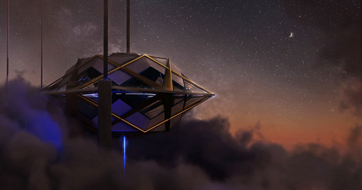 buckle up - here’s an elevator that can transport travelers and cargo ...