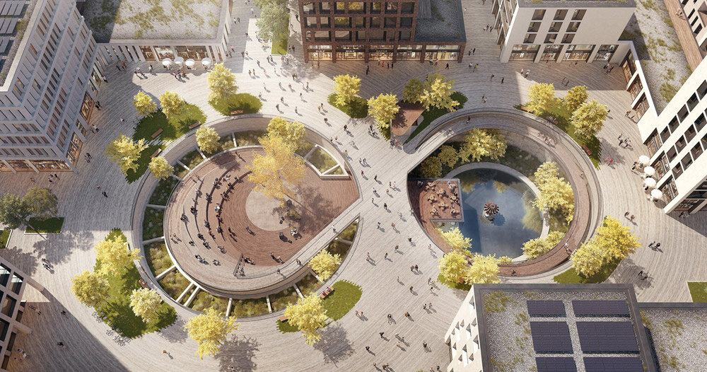 metaform to revive an industrial site in luxembourg with a lush park