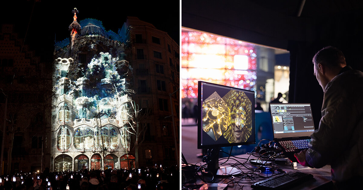 ISE 2024 barcelona featured AI digital art and high-tech novelties