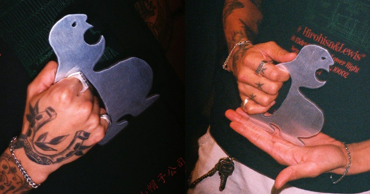 chris luu's bo is part friendly drinking companion, part bottle opener