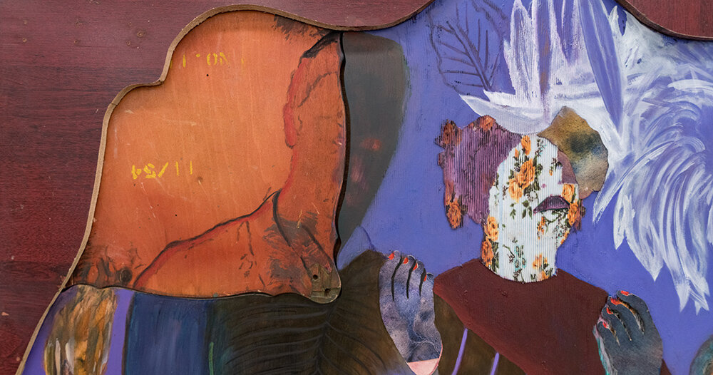 interview: artist david shrobe turns discarded materials into ...