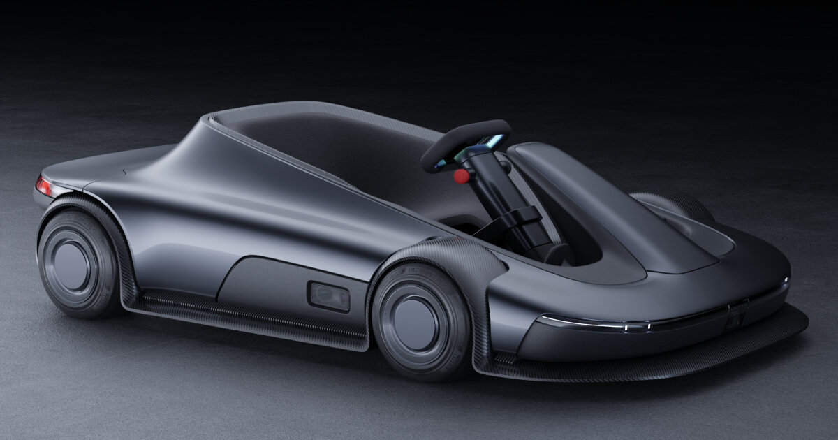 gopro gokart records the race from every angle using multiple cameras ...