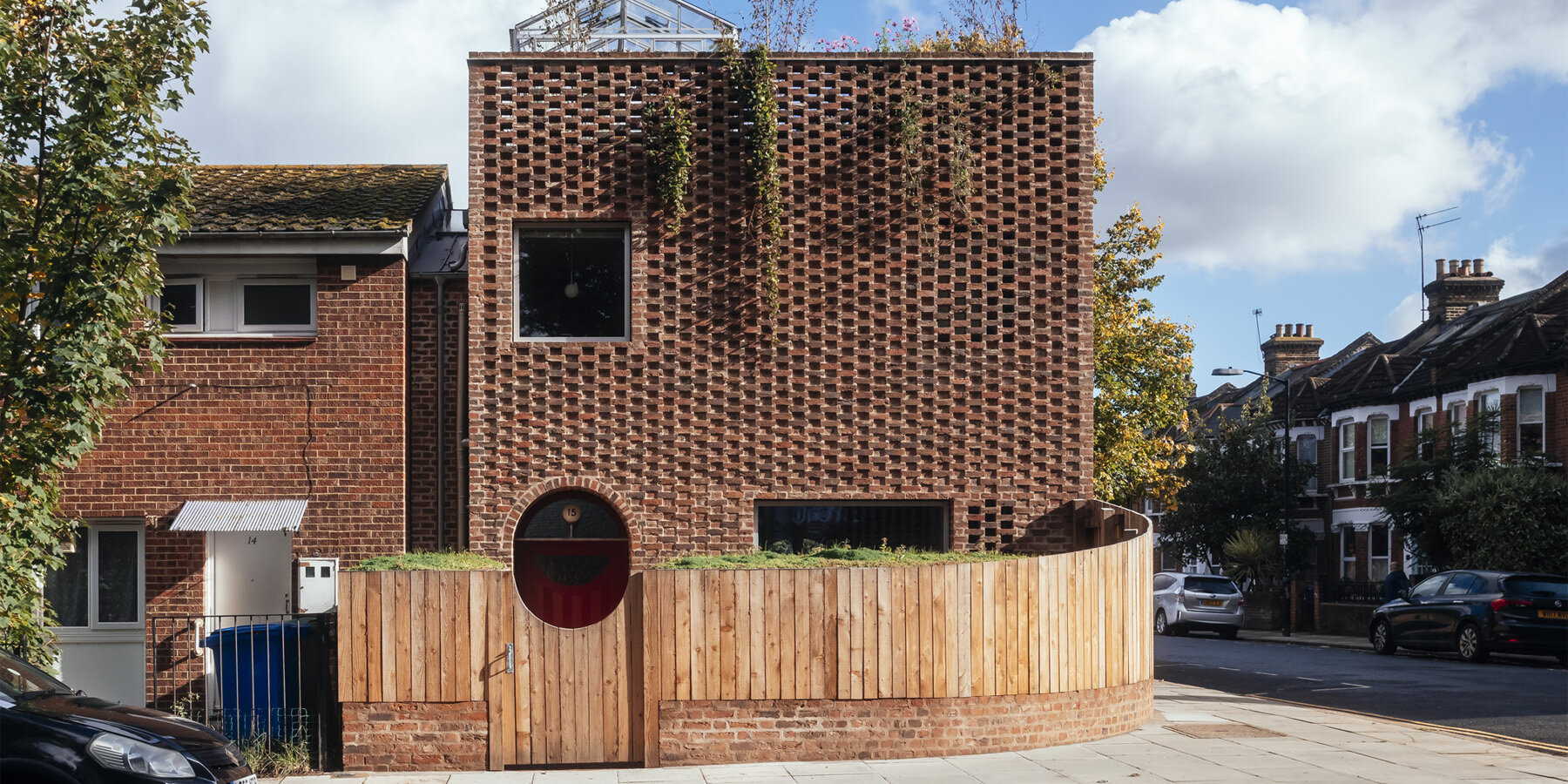 surman weston's first self-build project is a cuboid brick house in peckham