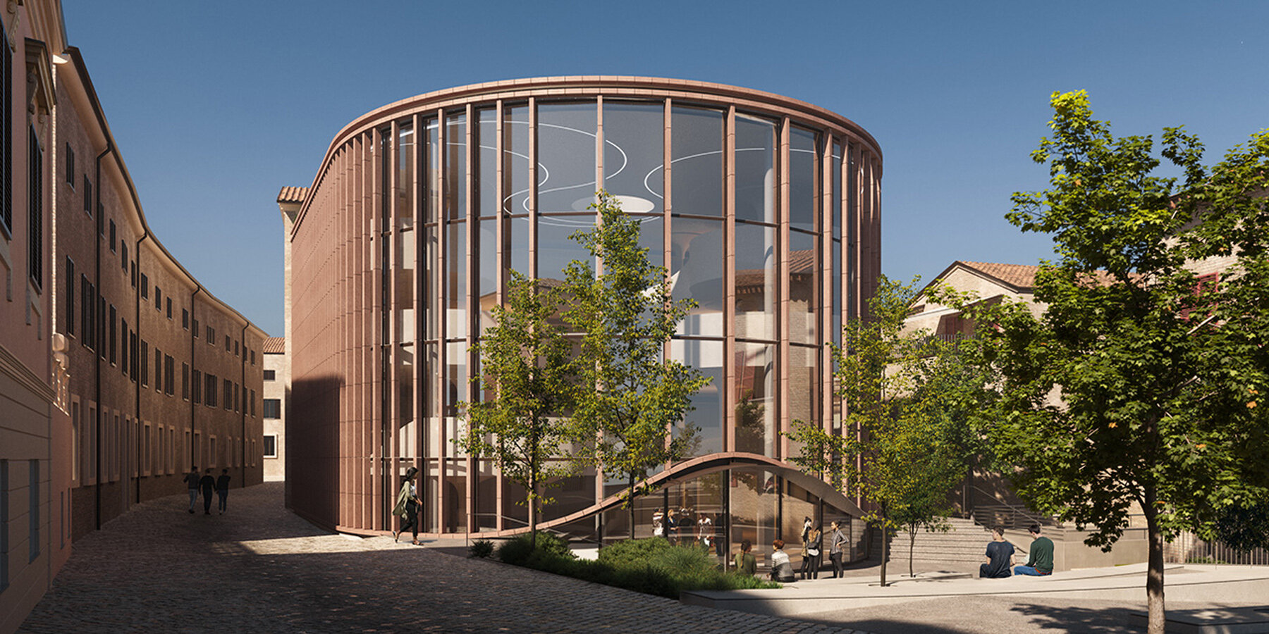 17th-century italian library to host transparent 'shrine' by mario ...