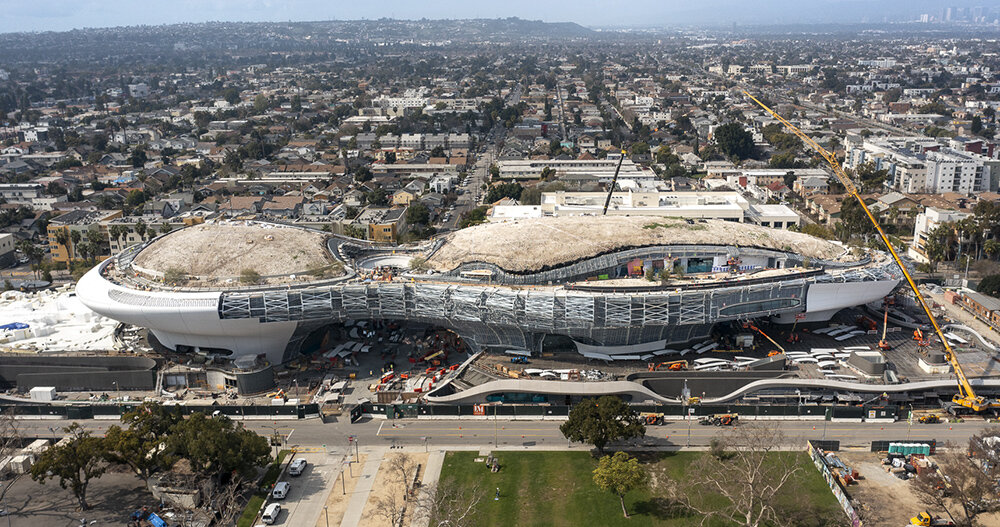 step inside MAD architects' lucas museum as it takes shape in LA