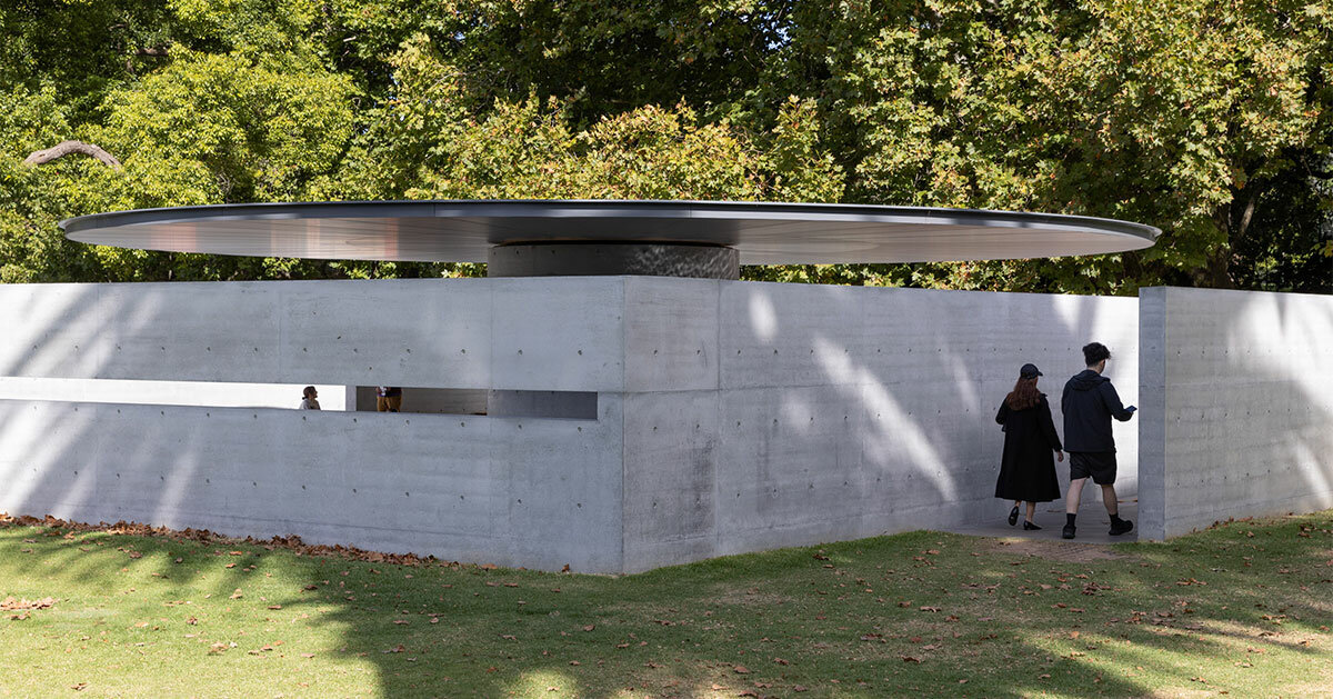 explore tadao ando's MPavilion 10 in melbourne through the lens of danica o. kus