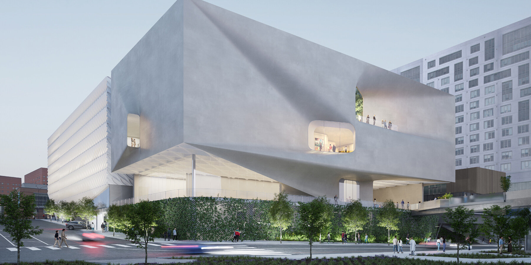 the broad reveals expansion plans by diller scofidio + renfro