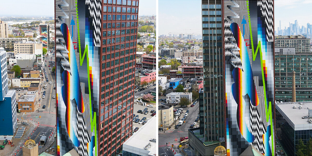 felipe pantone’s ‘OPTICHROMIE for jersey city’ marks his largest ...