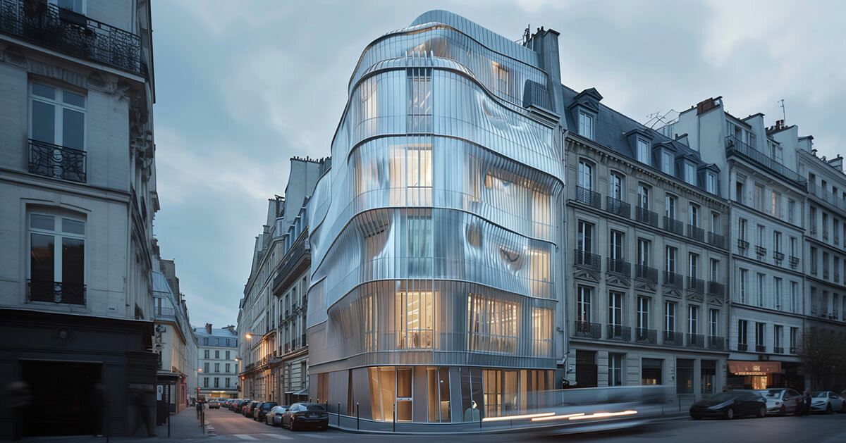yang fei critiques facadism in parisian townhouse renovations through ...