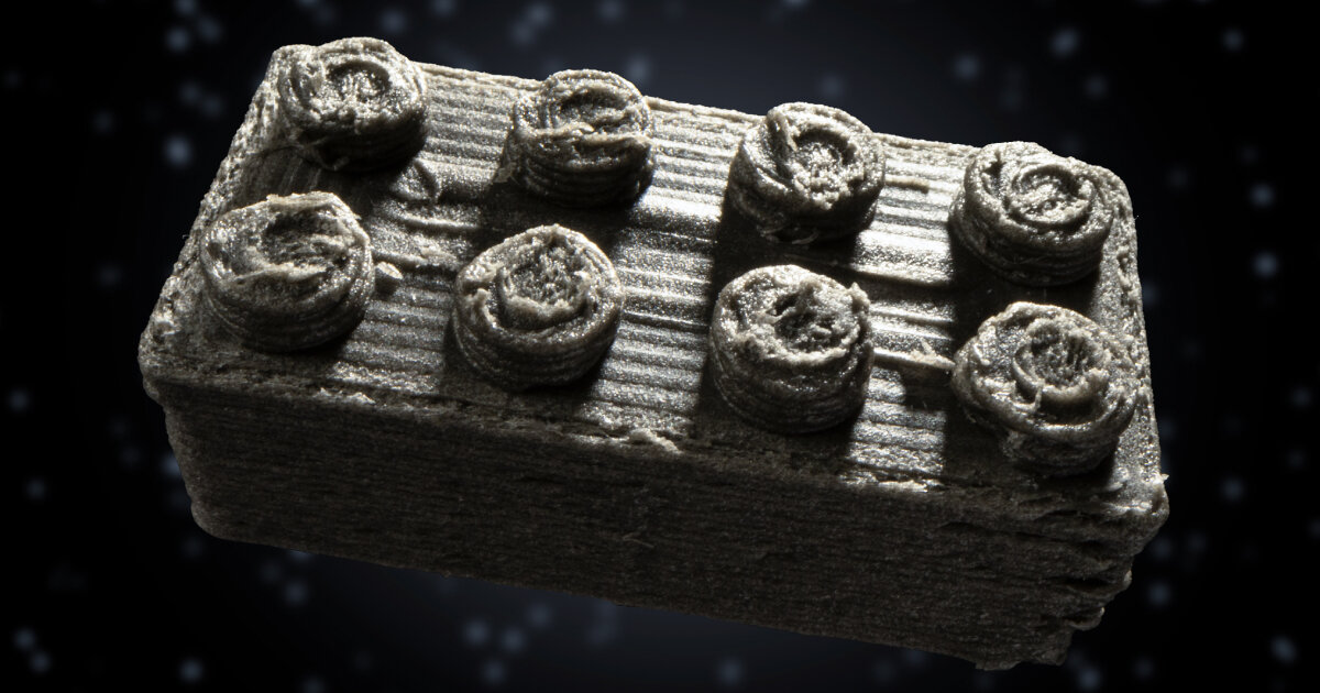 space scientists 3D print LEGO bricks with meteorite dust to build ...