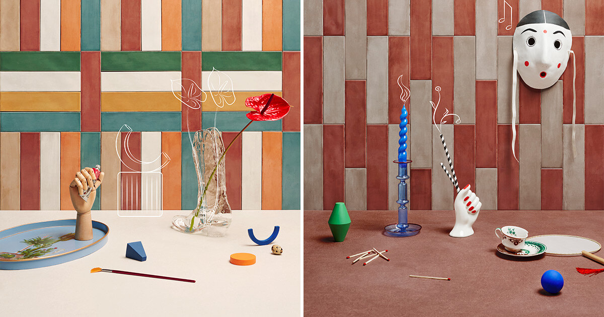 iris ceramica's stage the emotion for ceramic surface design