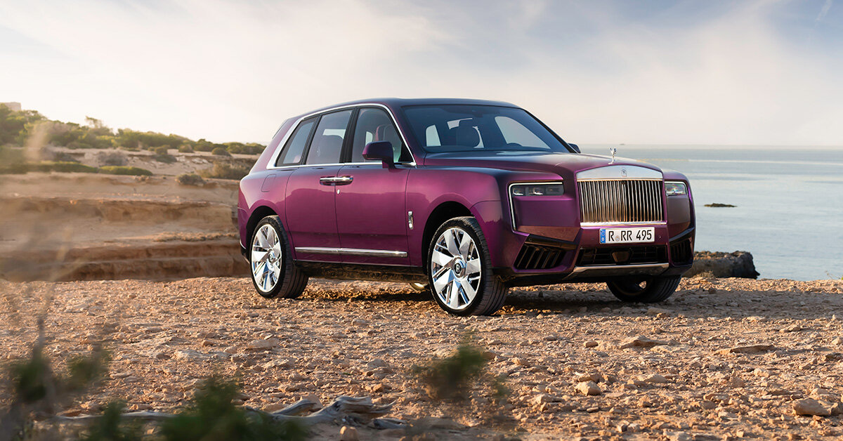 first drive of rolls-royce cullinan series II super-luxury SUV in ibiza