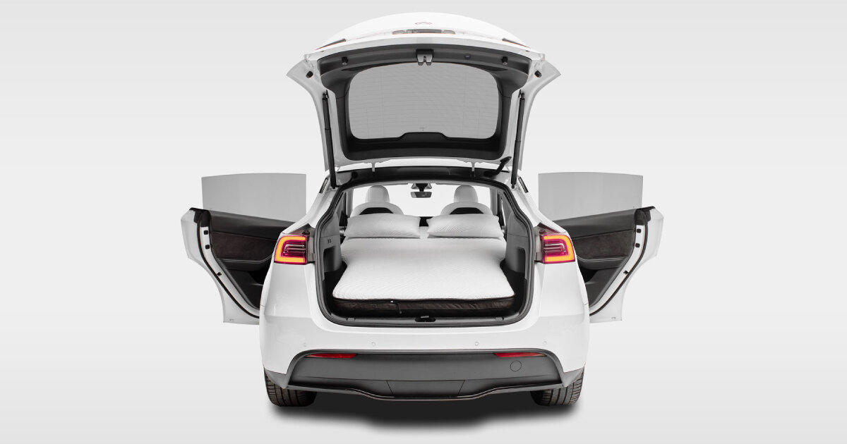 tesla owners who want to sleep in their cars can unfold snuuzu’s self ...
