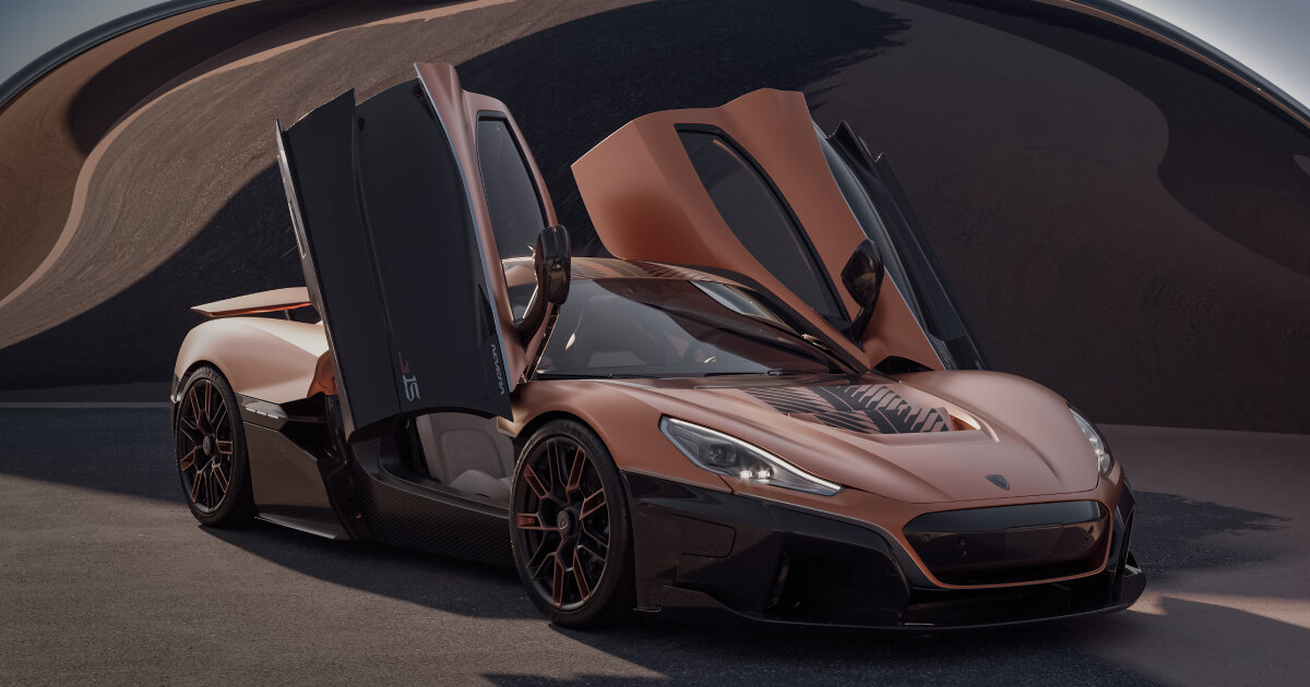 copper takes over rimac nevera 15th anniversary edition hypercar