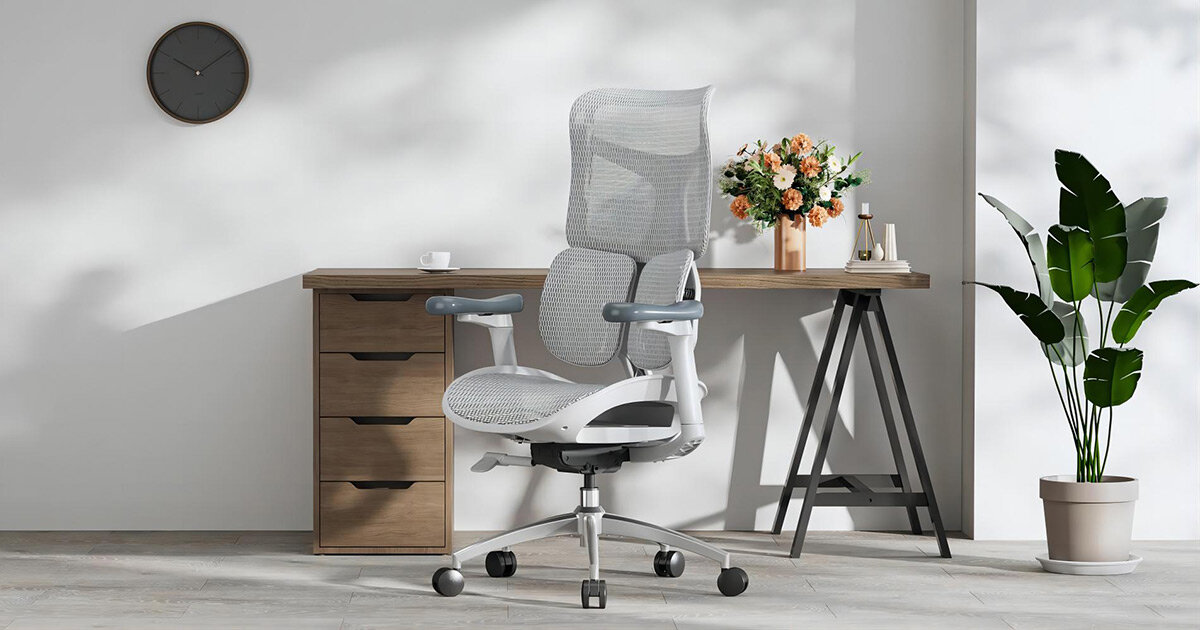 SIHOO doro S100 ergonomic office chair with dual lumbar support