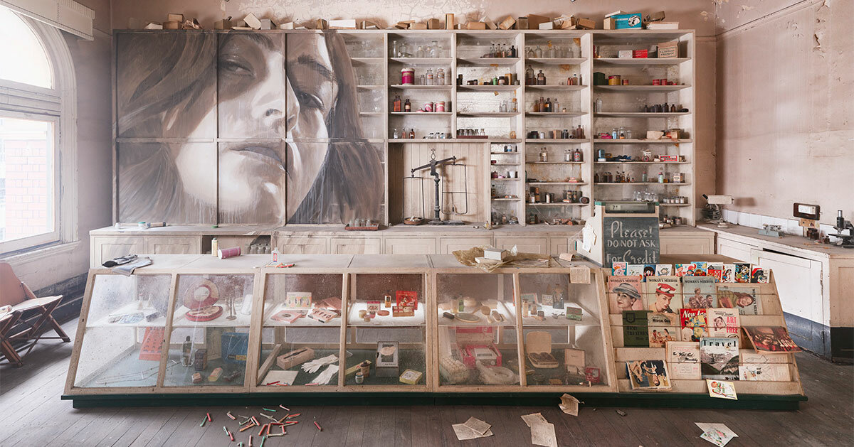 rone's mural portraits breathe new life inside historic perth gallery