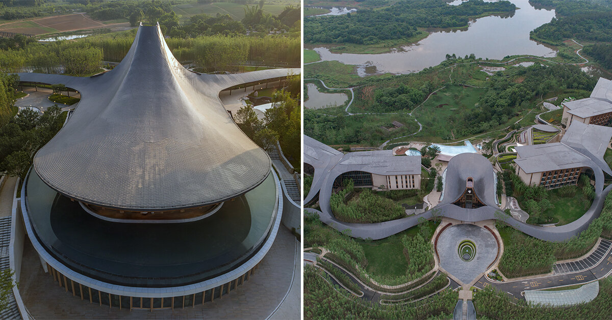 the spine resort by AIM architecture spreads like tentacles in china