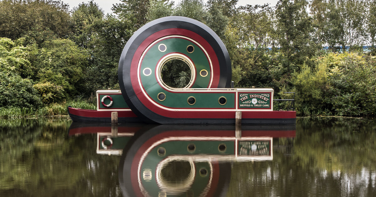 interview: alex chinneck brings looping boat to sheffield's historical ...