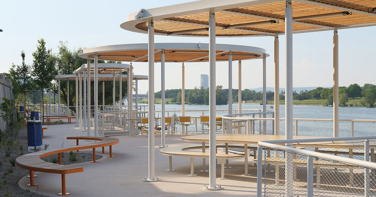 vibrant-colored platforms by mostlikely scatter like confetti on vienna ...