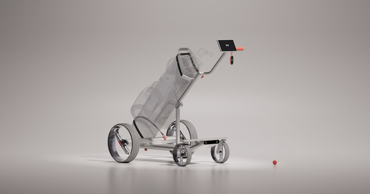 iXi golf trolley autonomously follows players, providing AI-powered ...