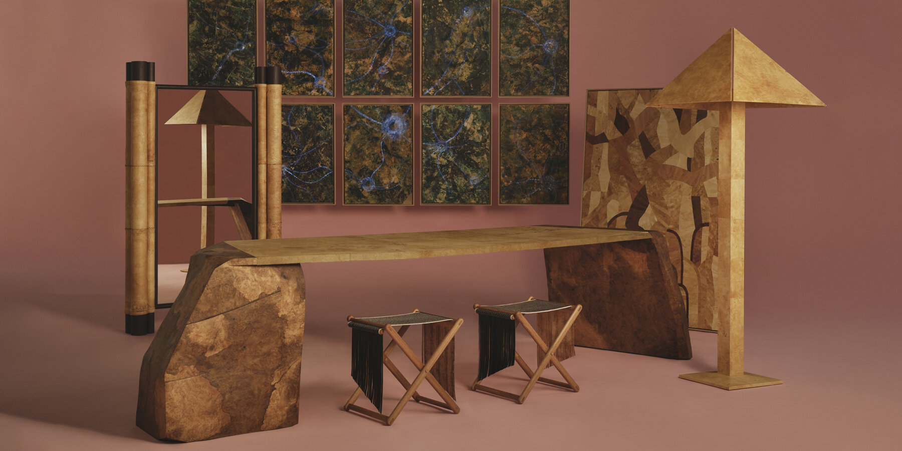 MycoWorks x paragone reveal women-made reishi™ objects at design miami.paris