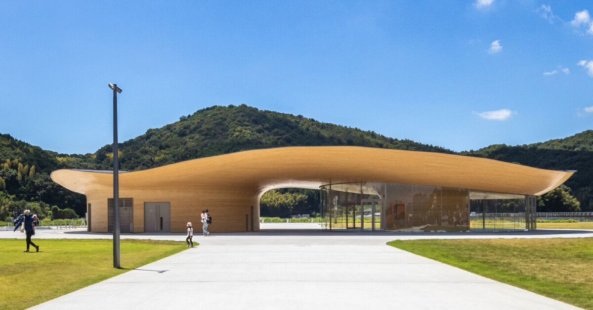 Architecture Kengo Kuma Bamboo Bamboo Wraps Around Kengo Kuma's Taketa