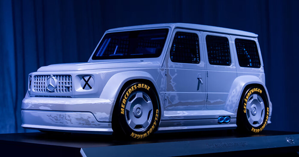 LA auto show debuts 'art car series' with virgil abloh, futura & more