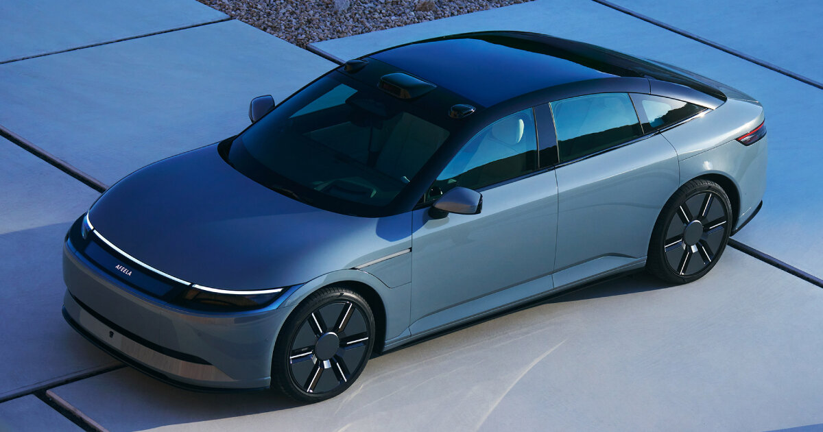 sony honda releases electric car AFEELA 1 at CES 2025