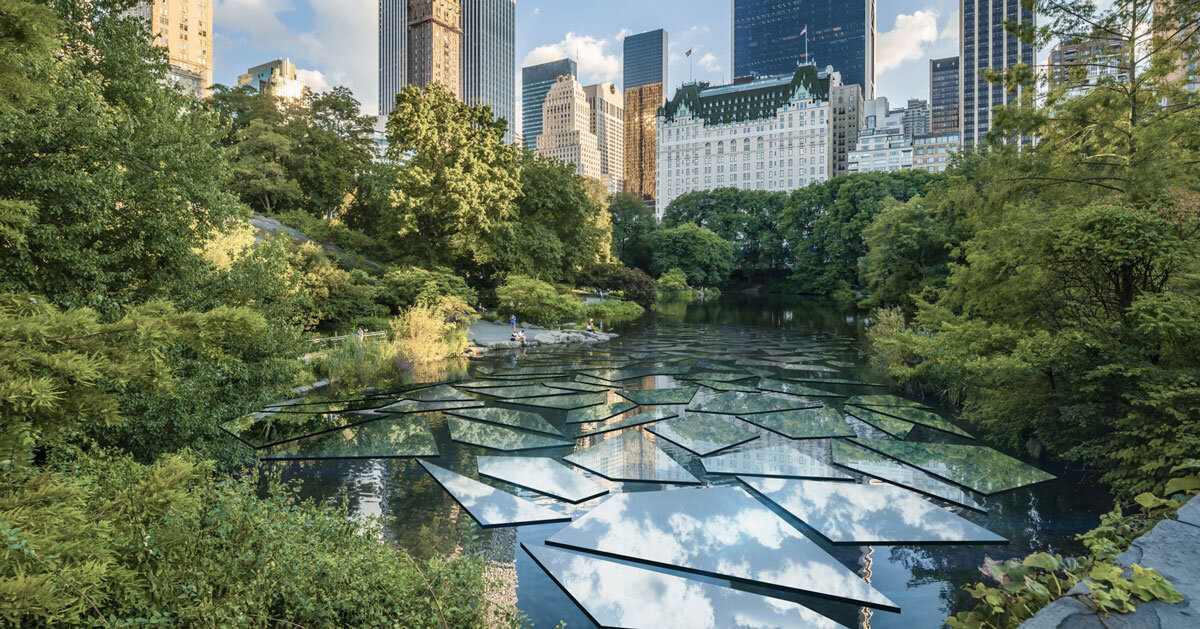 steel shards by gregory orekhov reflect central park in new york