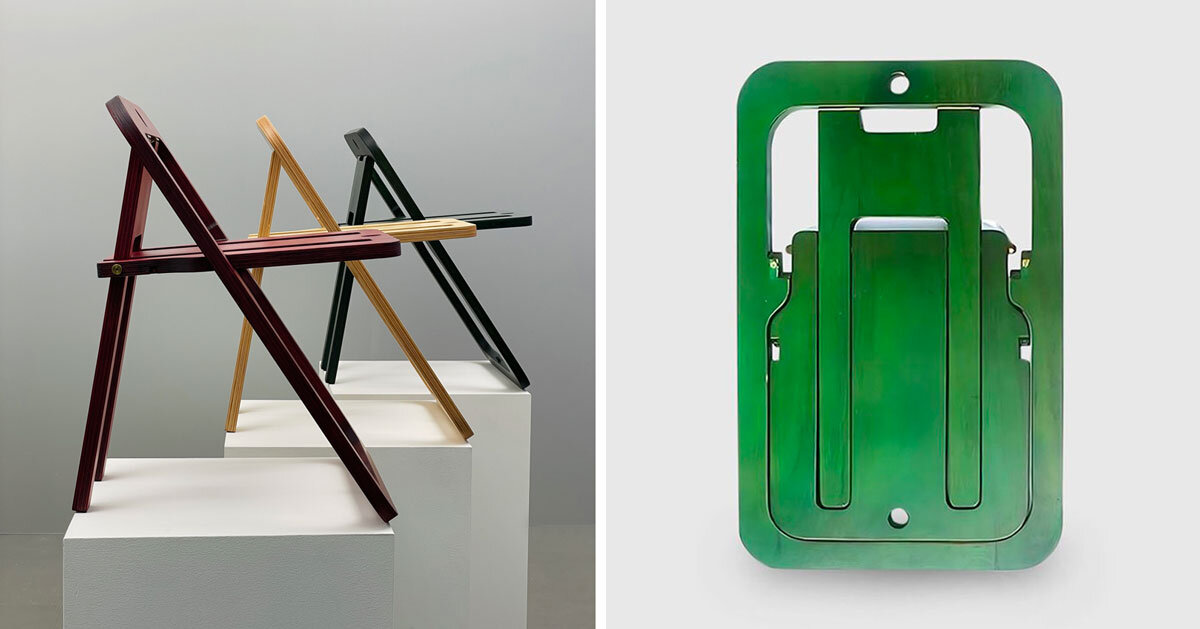 holder objects reintroduces iconic plaka chair by ricardo blanco