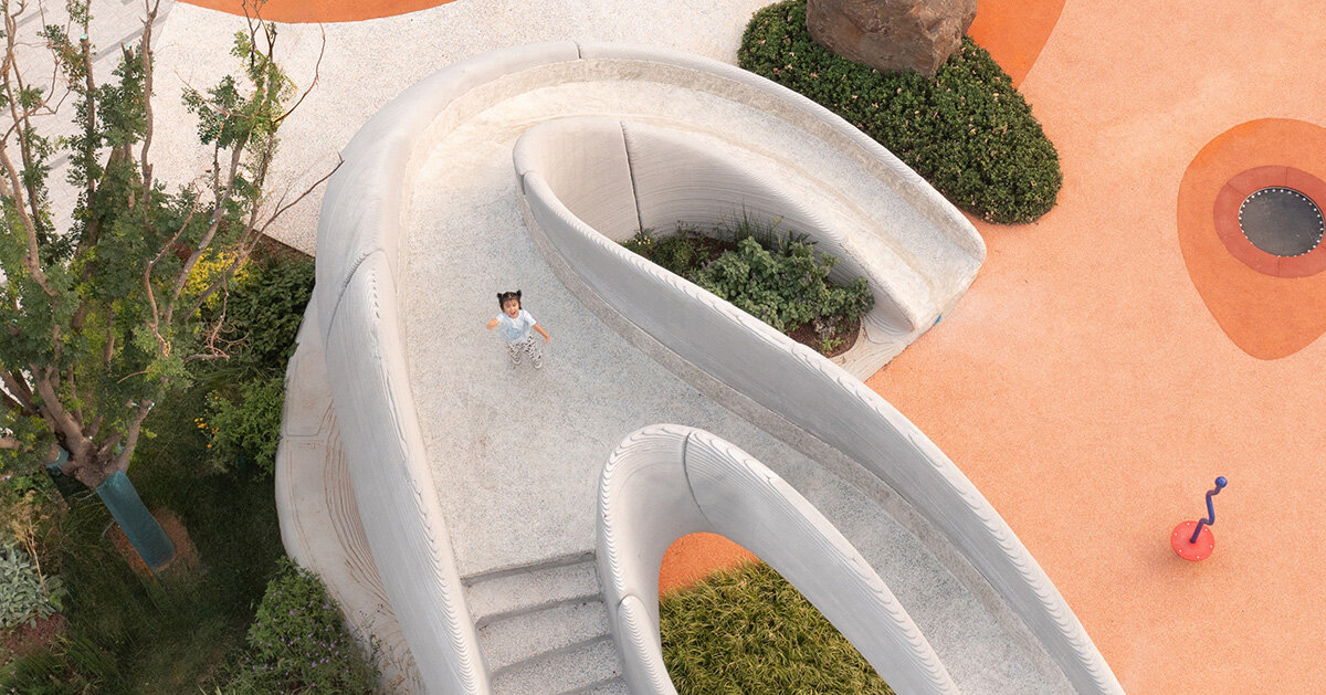 3D printed caves form chinese playground by XISUI design
