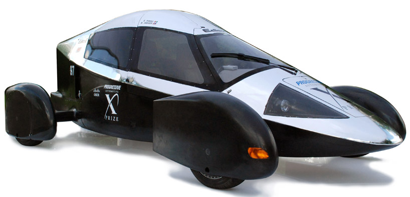 super efficient electric lightweight car by edison2