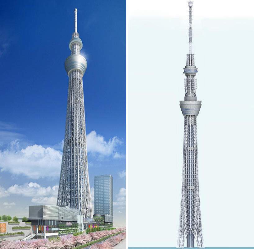 tokyo skytree: world's tallest free standing communications tower