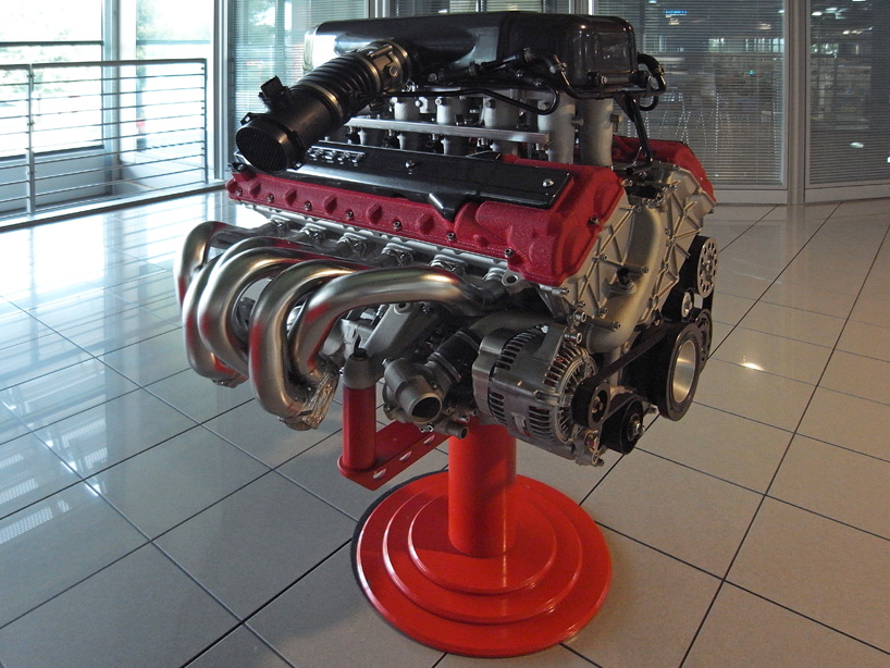 ferrari factory tour: mechanical workshop