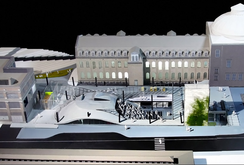 OMA: milstein hall nearing completion