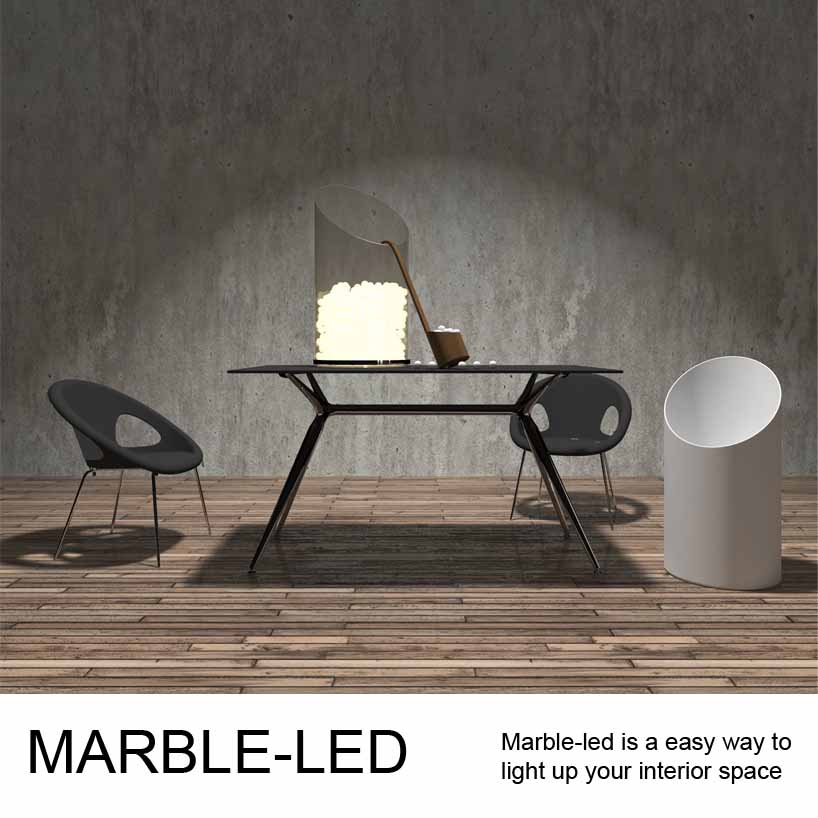MARBLE-LED | designboom.com
