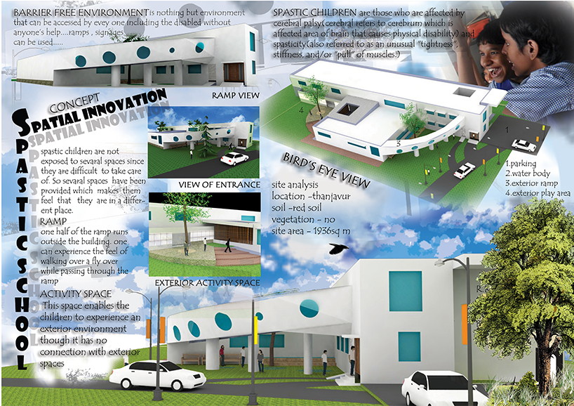 spastic school | designboom.com