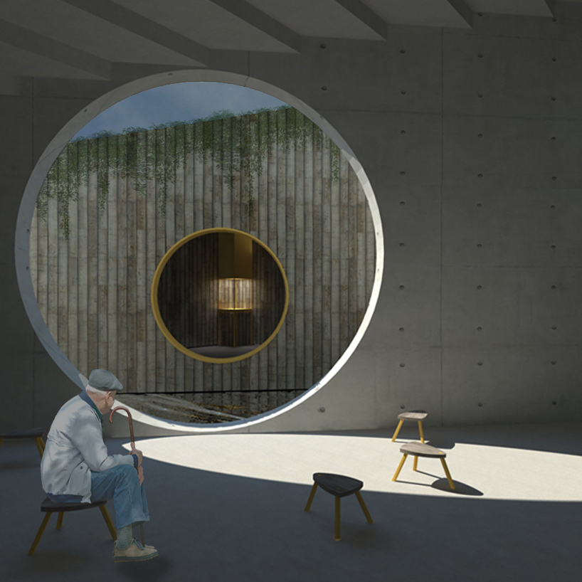 Vertical Columbarium | designboom.com