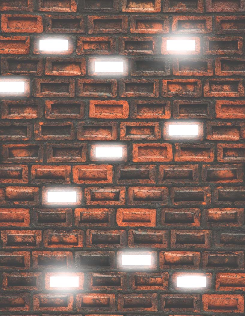 brick light | designboom.com