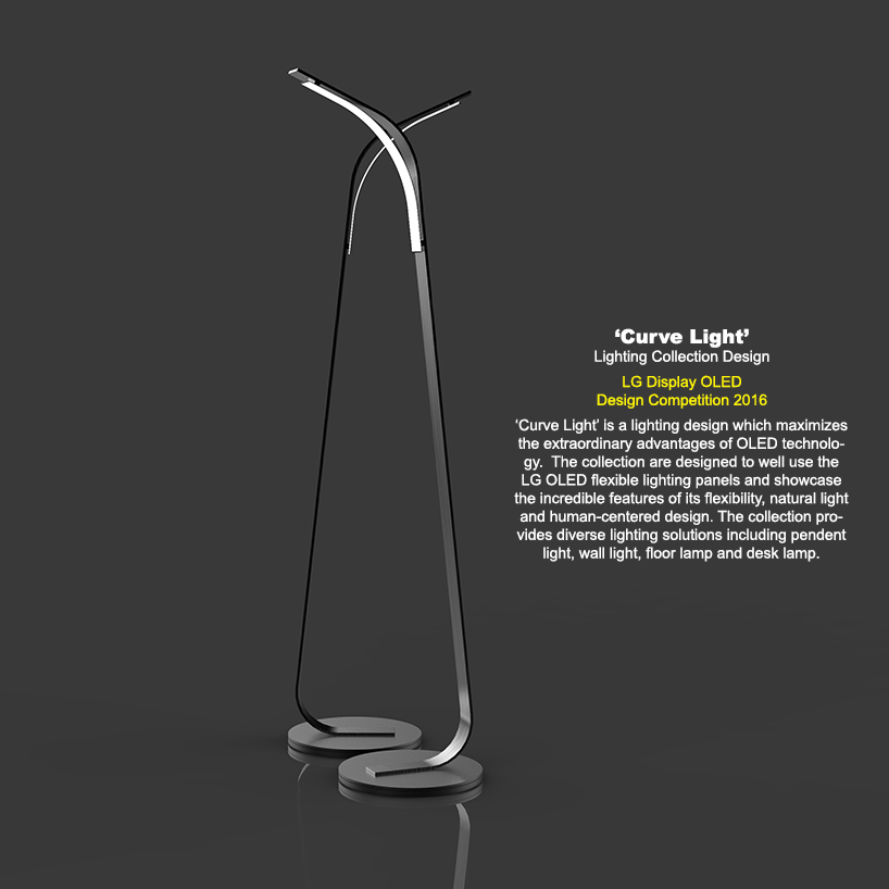 CURVE LIGHT | designboom.com