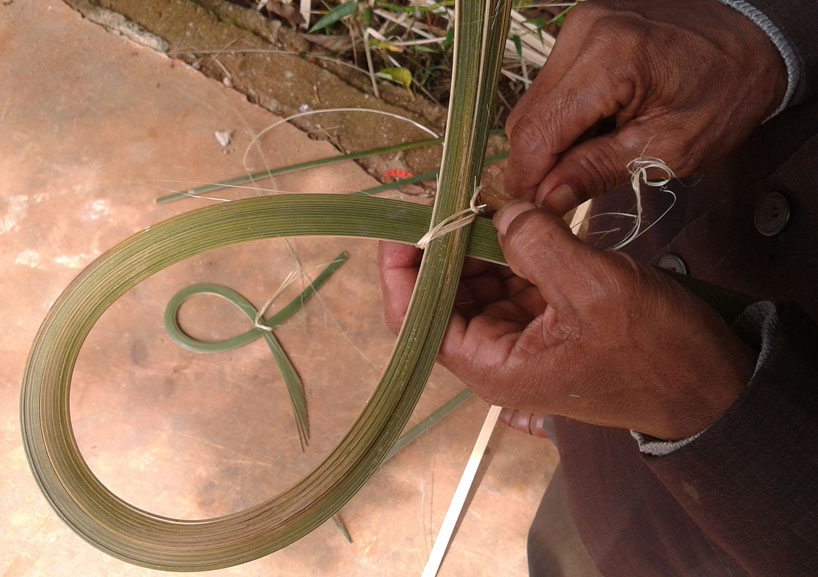 form studio presents pako, a hand-woven bicycle bag made in vietnam