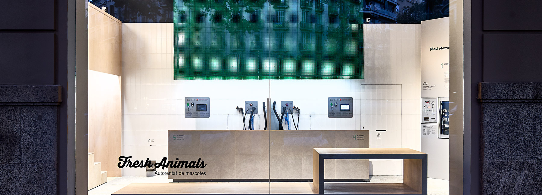 'fresh animals' by frederic perers is a self-service petcare center in ...