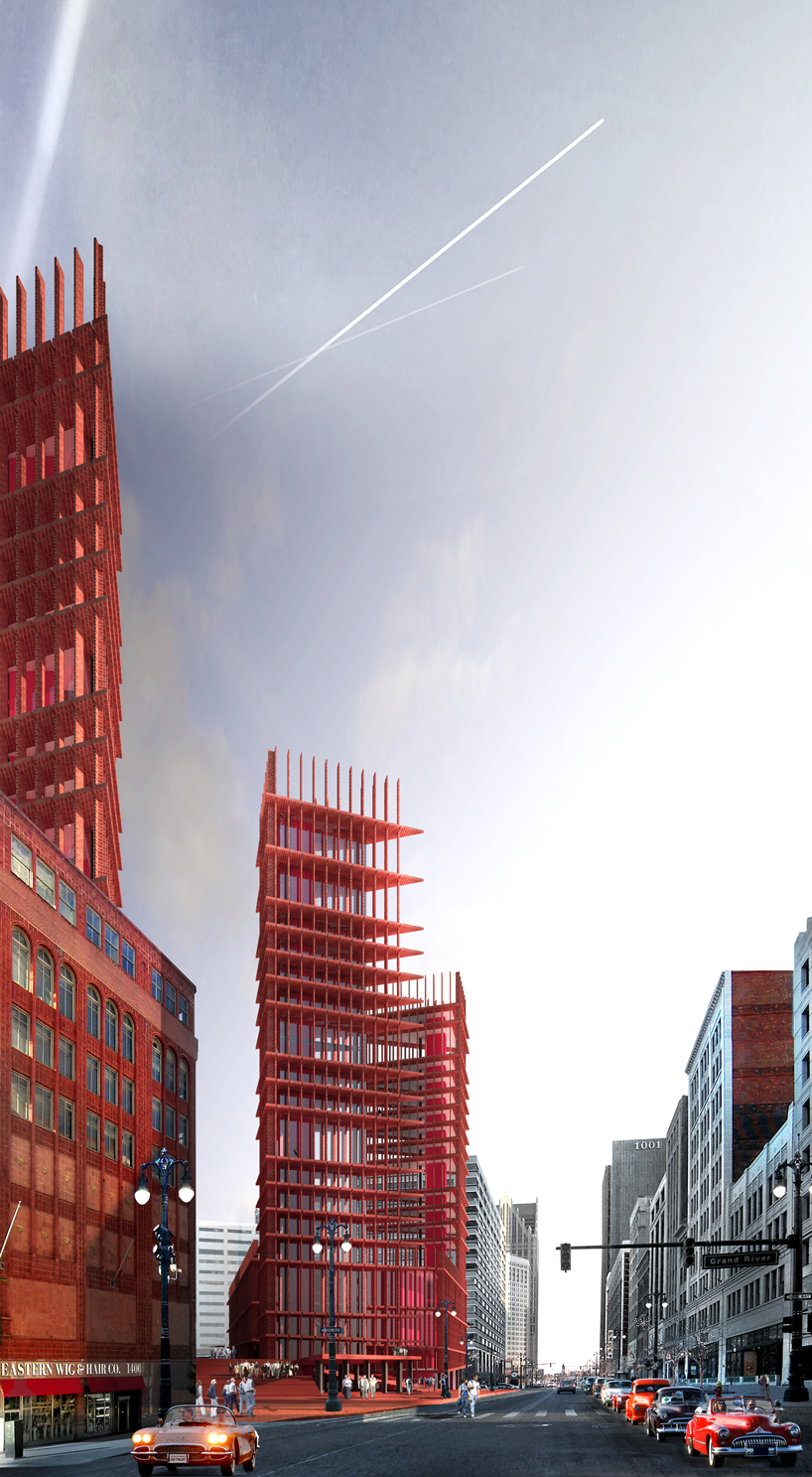 redesigning detroit: vision for an iconic site by davide marchetti