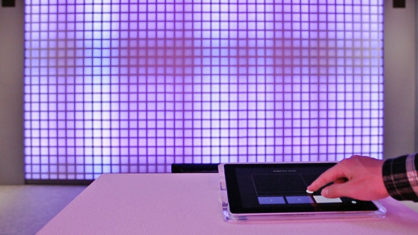 color kinetics japan and ranagram create interactive LED facade