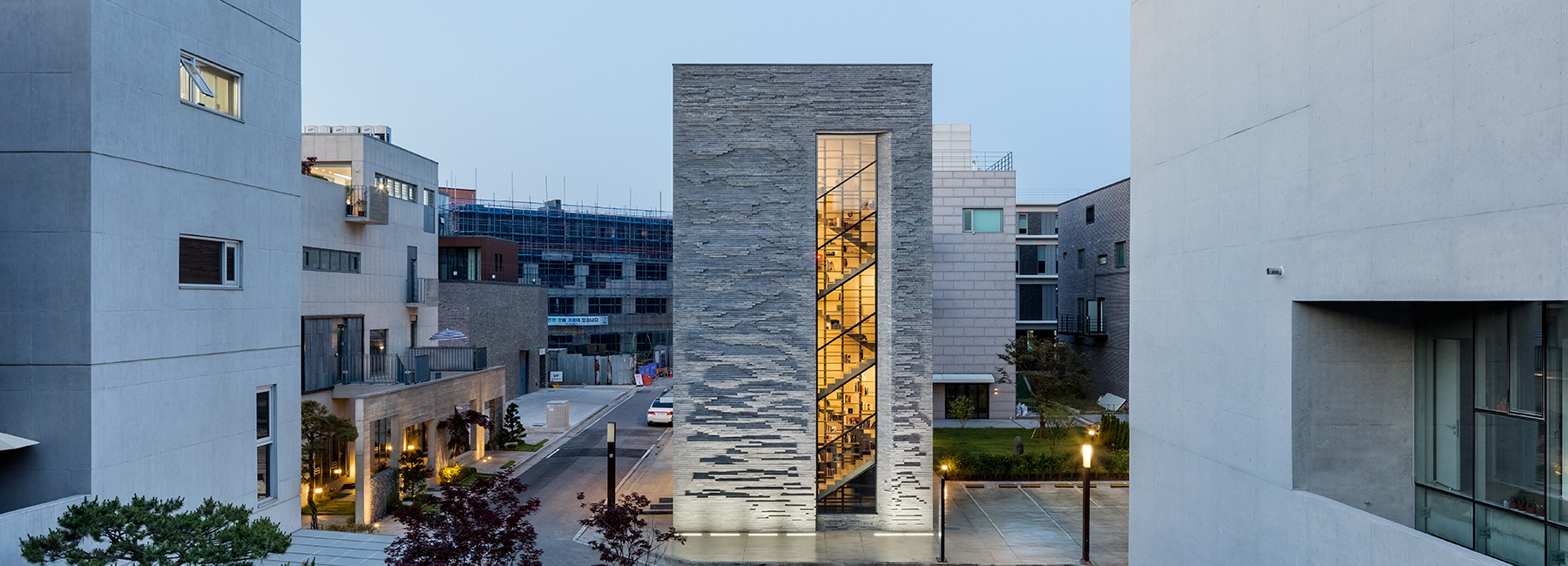 daewha kang design completes rainbow publishing headquarters in korea