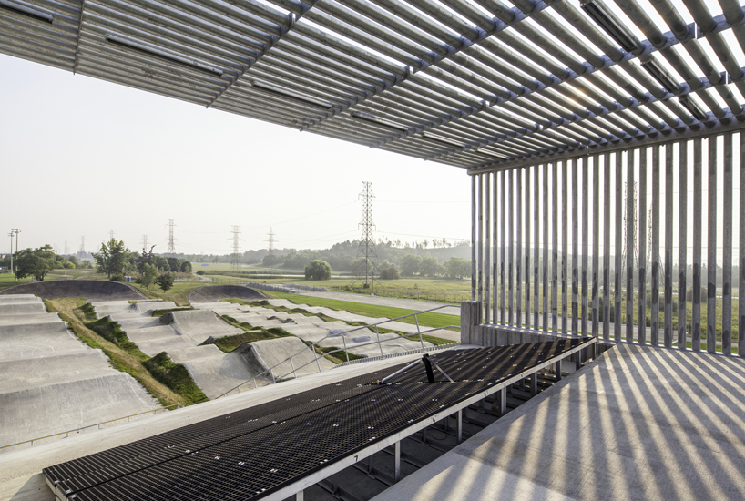 KMA architects installs BMX supercross track in toronto park