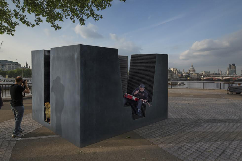 just a black box transforms from street furniture into kiosk