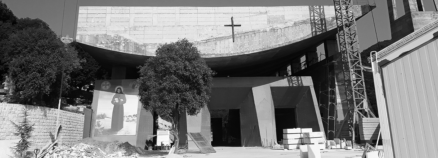 gioia sawaya captures the development of lebanon's latest st rafqa church